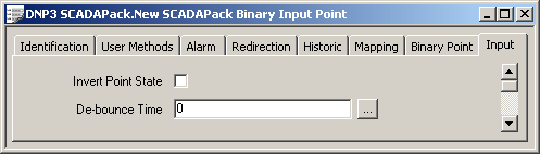 DNP3 SCADAPack Driver Guide - Configure any Physical Binary Input Point Properties (Configuring ...